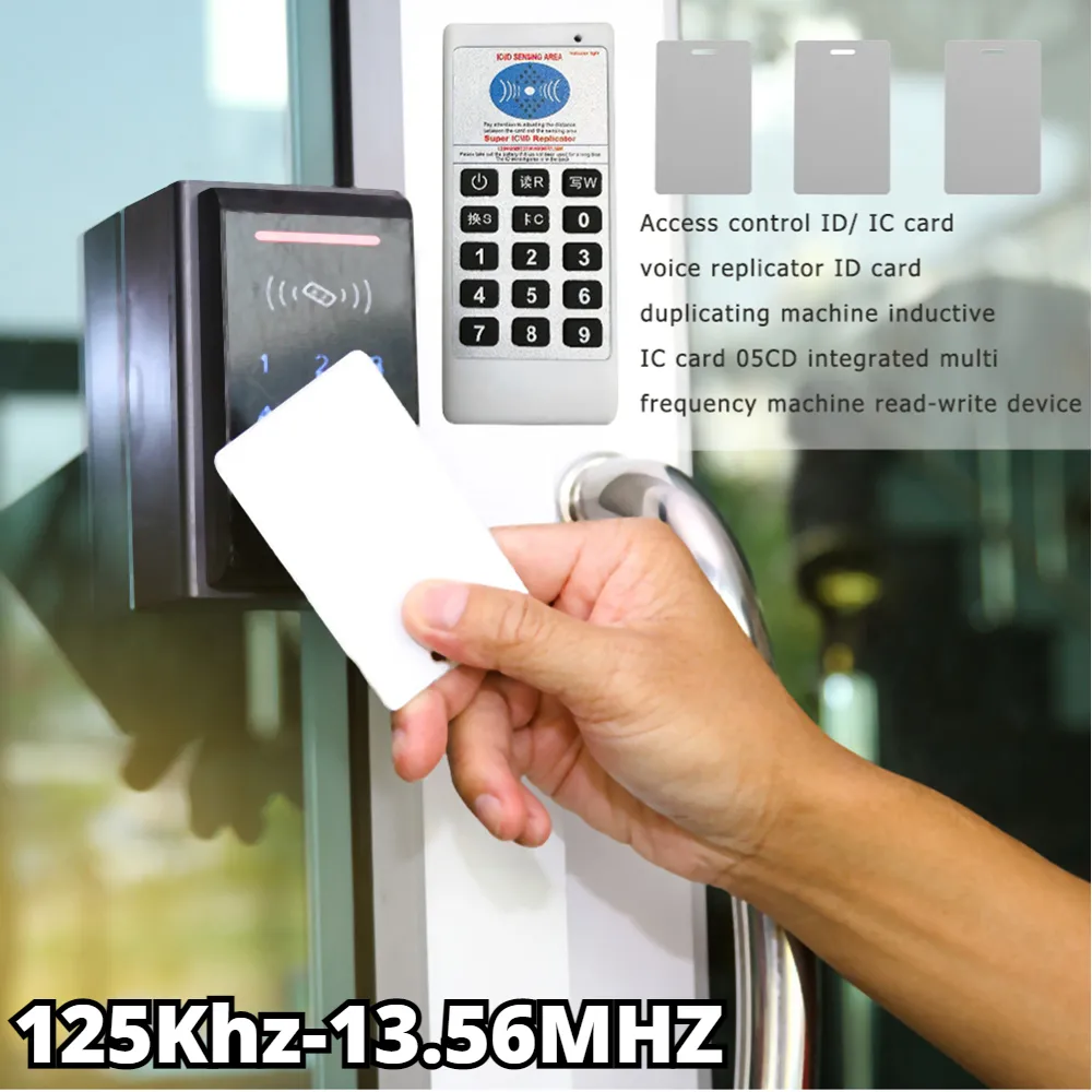 DHgate.com:Handheld Frequency 125Khz-13.56MHZ RFID Duplicator Cloner ...