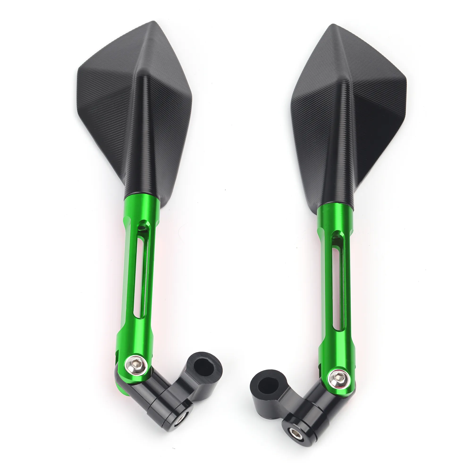 DHgate.com:Blue Anti-Glare CNC Motorcycle Rearview Mirrors for Honda ...