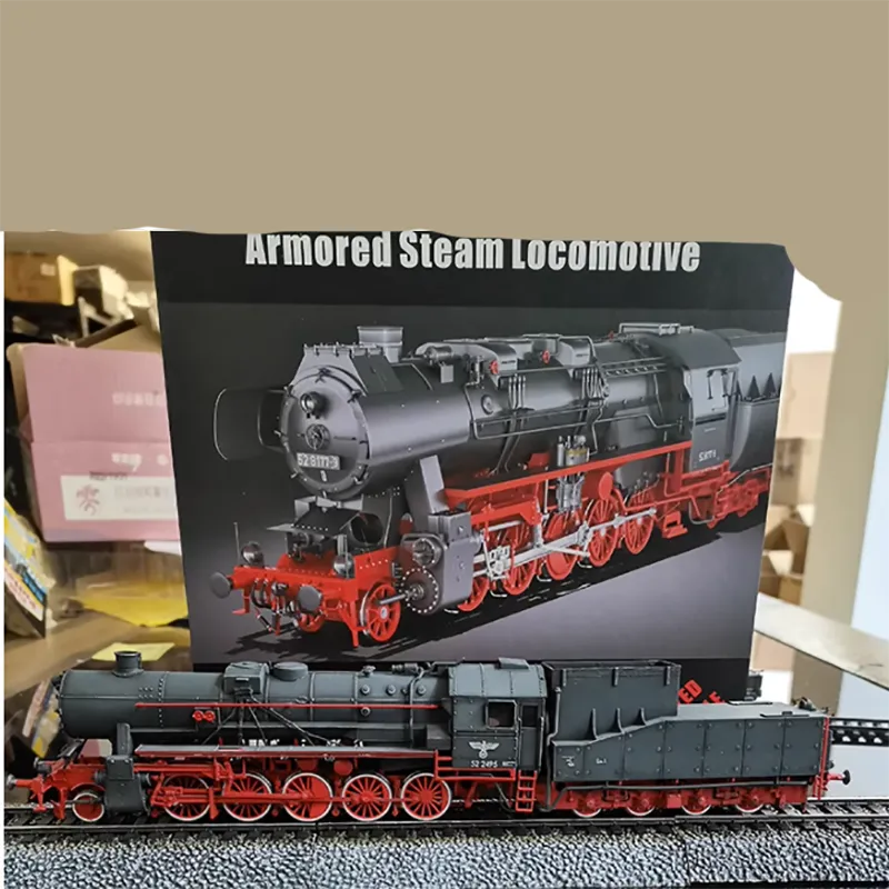 T Model 1:72 Scale Four Axle Train Flatbed Trailer With 88 Launcher & 4 ...