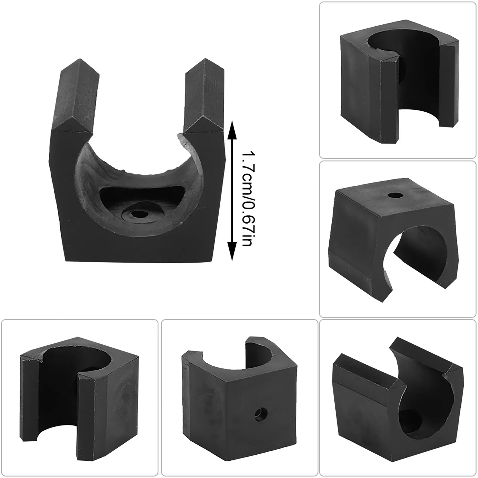 For Pool Cue Racks Set Mini Rod Organizer Plastic Billiards Pool Single ...