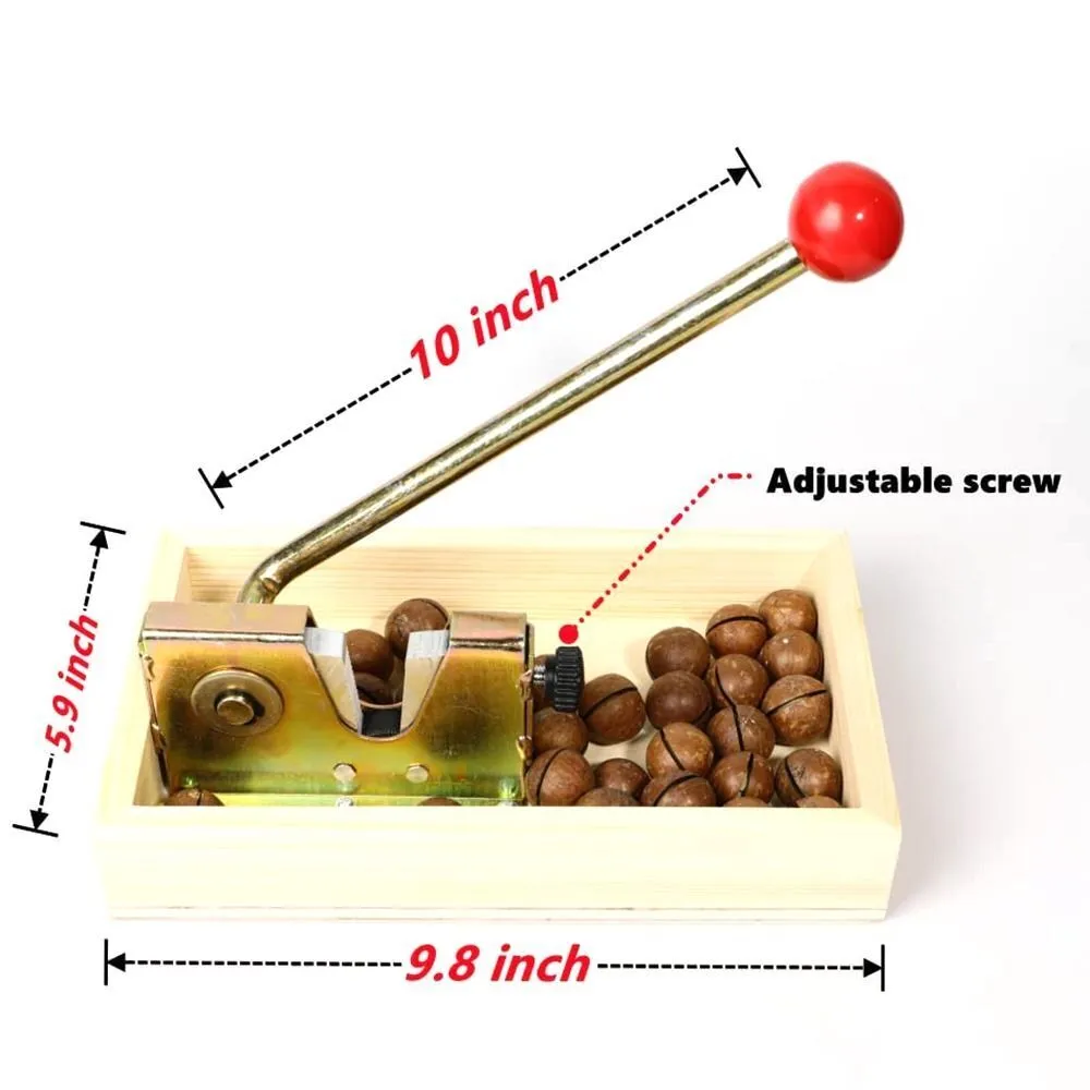 Heavy Duty Nut Opener Metal Nut Crackers, Versatile Walnut Nutcracker ...