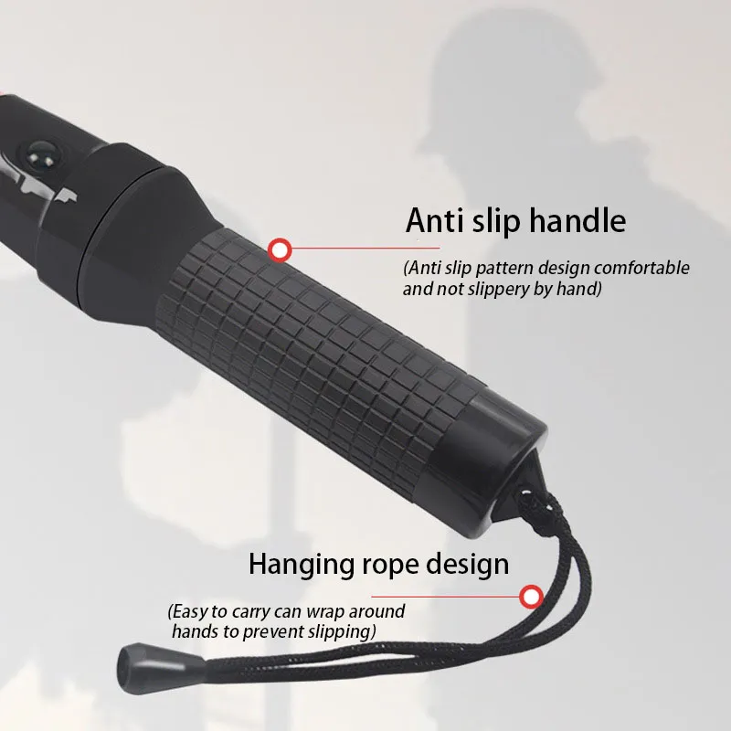 KOOJN 54cm Traffic LED Light Stick: Rechargeable, Roadside Safety ...