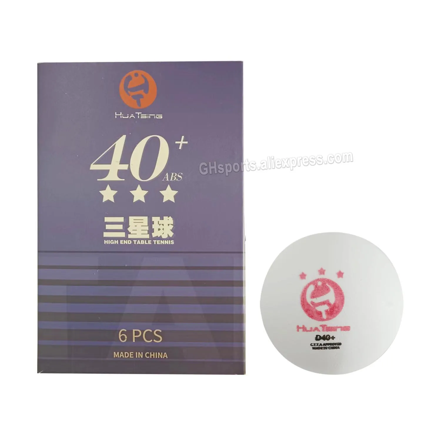 40+ Premium 3-Star Table Tennis Balls for Training and Competition by ...