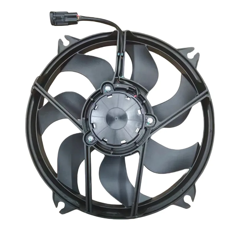 1253K2 Electric Cooling Radiator Fan Assembly For Peugeot 307 308 ...