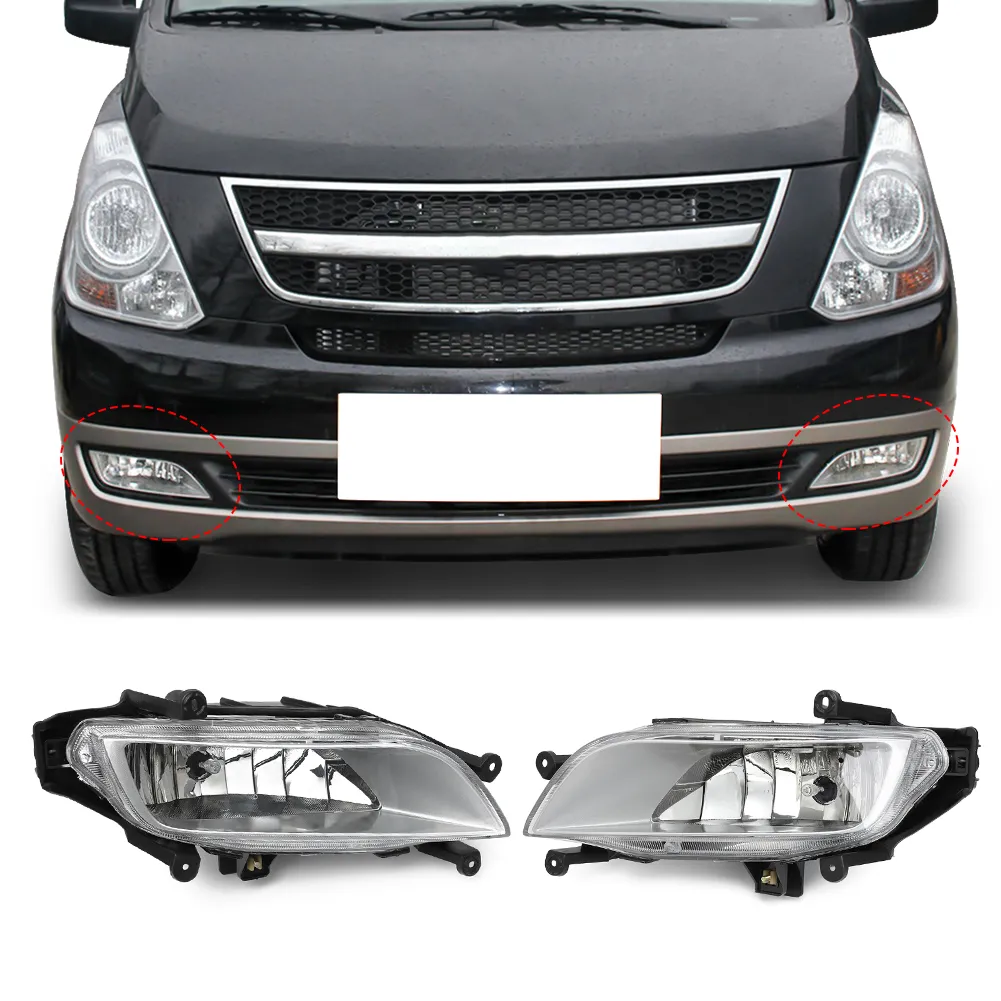 Hyundai i800/iMAX H1 Grand Starex 2007-2014 Front fog lights bumper ...