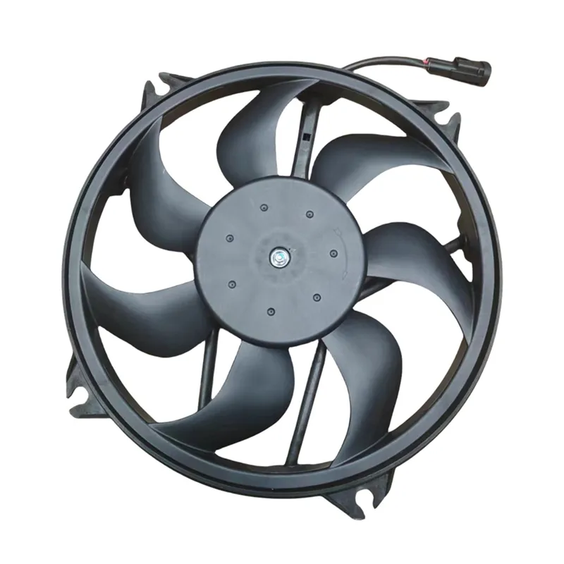 1253K2 Electric Cooling Radiator Fan Assembly For Peugeot 307 308 ...