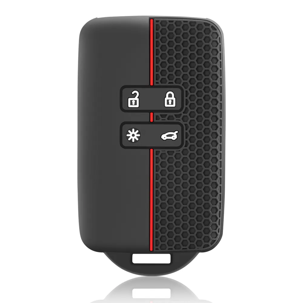 2024Silicone Key Case for Renault Dacia, Soft TPU Smart Remote Control ...