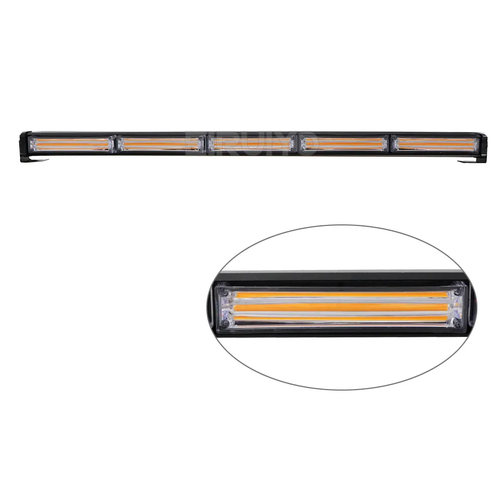 DHgate.com:Red White Emergency Light Bar: 35"/41"/58" COB LED Car ...