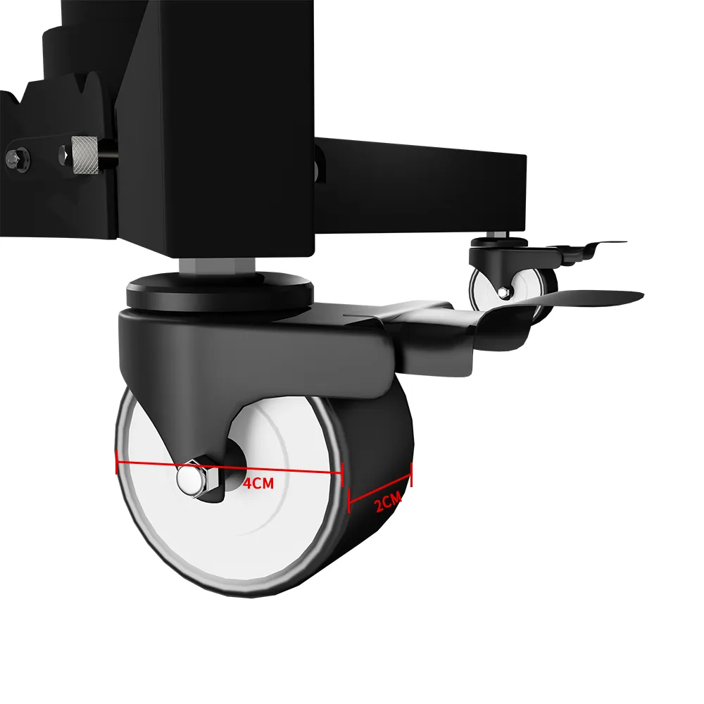 DHgate.com:3-Wheel Adjustable Metal Floor Photography Light Stand, Dual ...