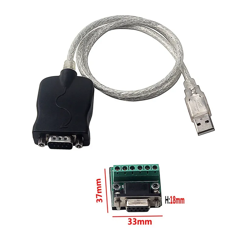 USB 2.0 To RS485 RS 485 RS422 RS 422 DB9 COM Serial Port Device ...