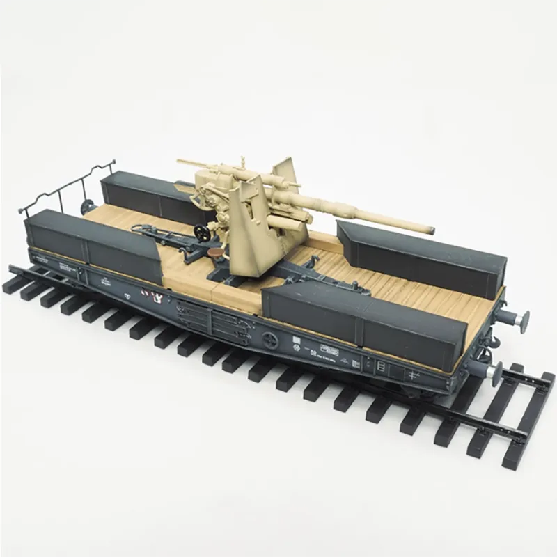 DHgate.com:T-Model Train Set w/ 4-Axle Flatbed Trailer, Launcher ...