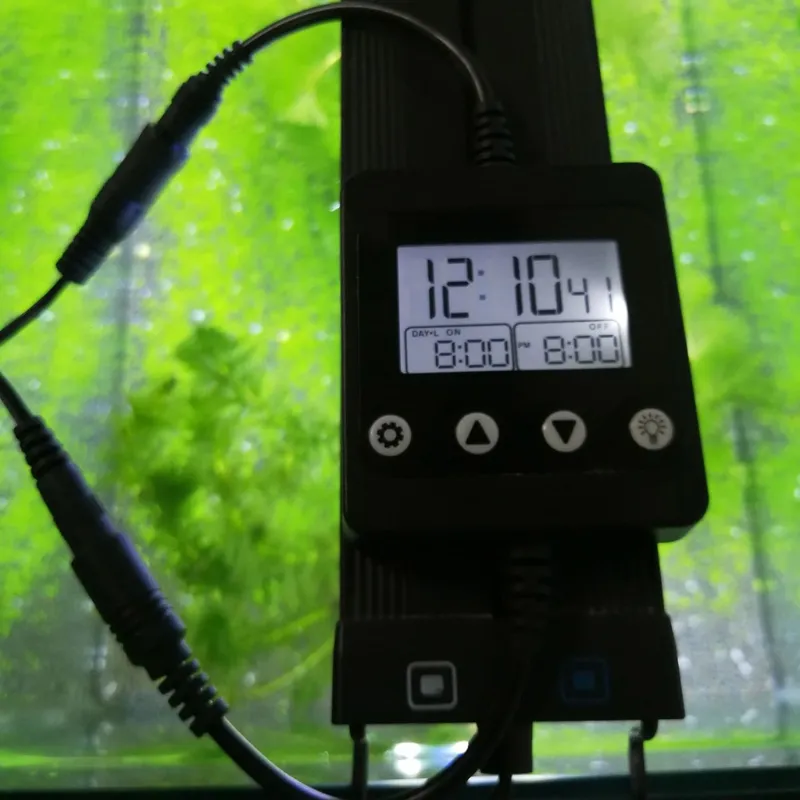 DC 5V-30V Digital Programmable Timer, LCD Display Indoor Light ...