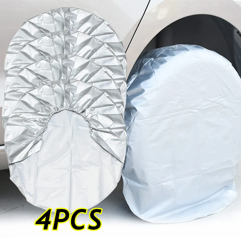 Waterproof Car Spare Tire Covers, Polyester Dust-proof Protector Bags ...