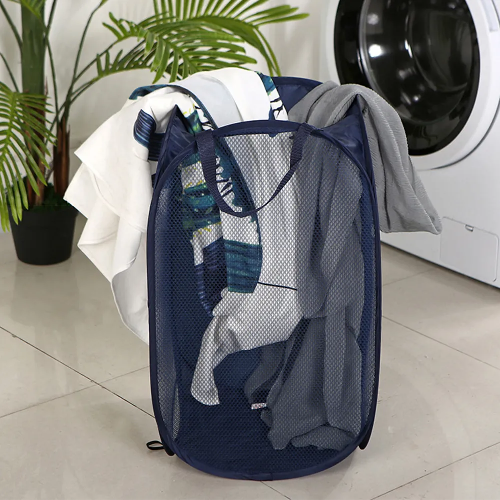 Durable Mesh Laundry Basket with Handles for Efficient Laundry ...