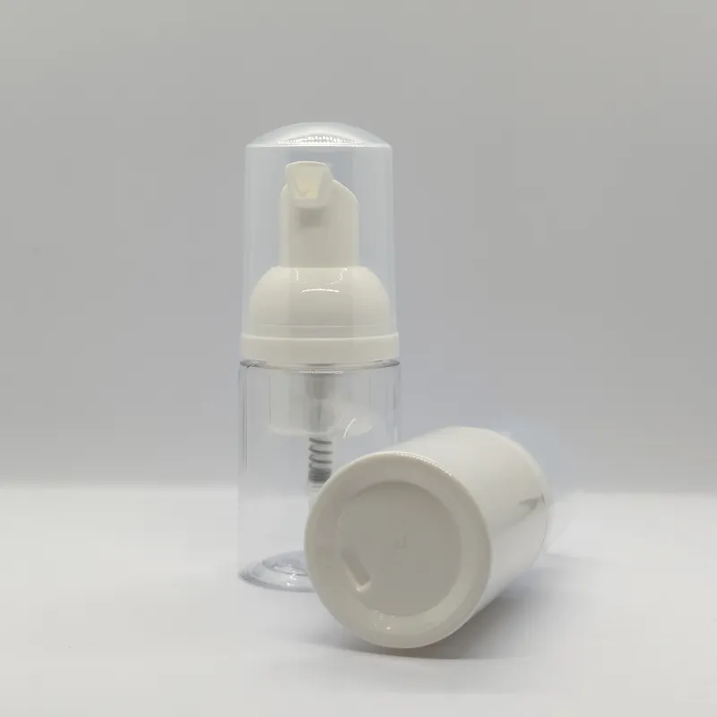 DHgate.com:12-Pack Mini Soap Foam Pump Bottles, 30ml Refillable Clear ...