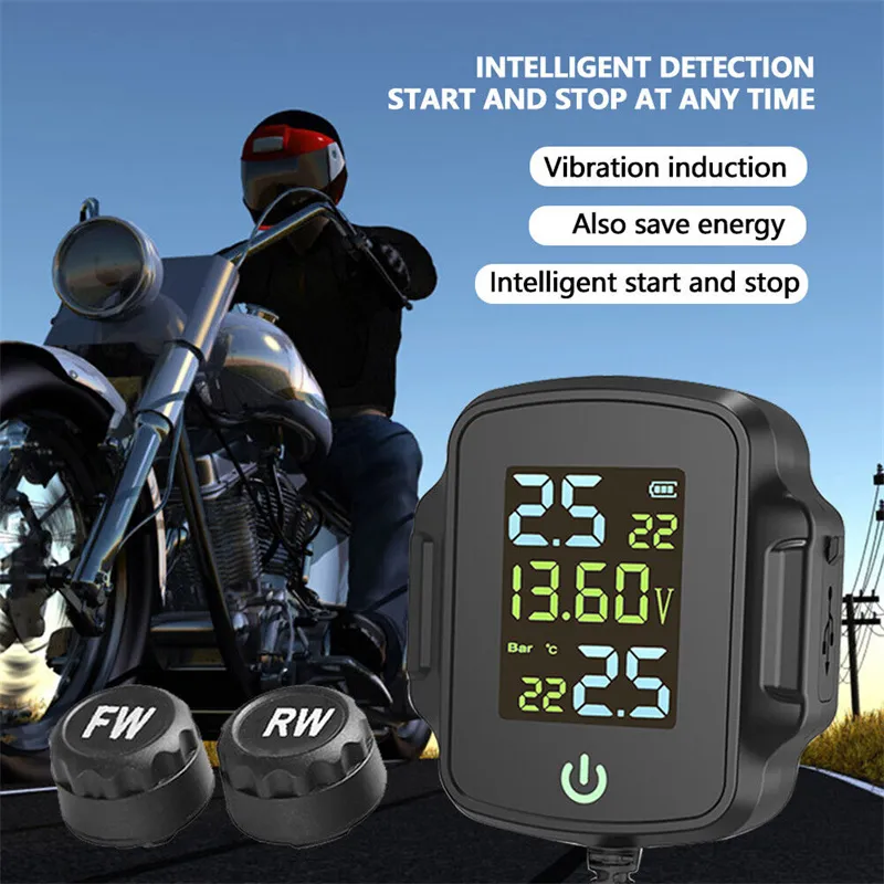 DHgate.com:Motorcycle TPMS with Quick Charge USB Port: Real-Time Tire ...
