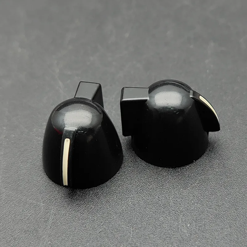 DHgate.com:6-Pack ABS Plastic Black/Cream Guitar Effect Pedal Knobs for ...