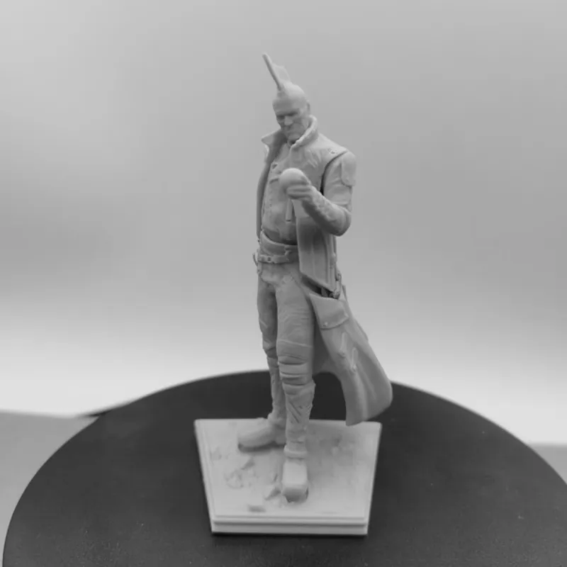 Garage Kit Figures: 1/24 Scale 75mm Miniature Model Kit - Bounty Hunter ...