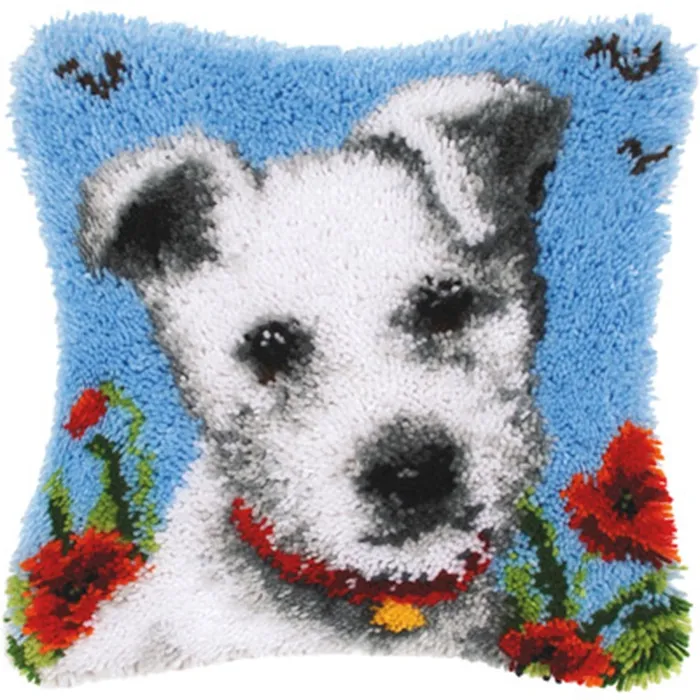 Embroidered Animal Latch Hook survival kits for Plastic Bags - Cat, Dog ...