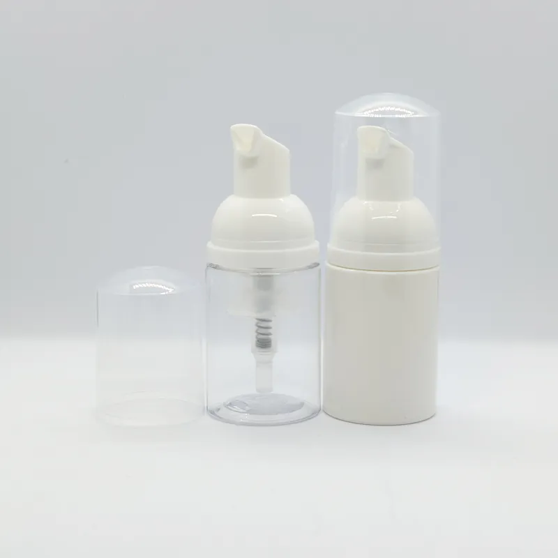 DHgate.com:12-Pack Mini Soap Foam Pump Bottles, 30ml Refillable Clear ...