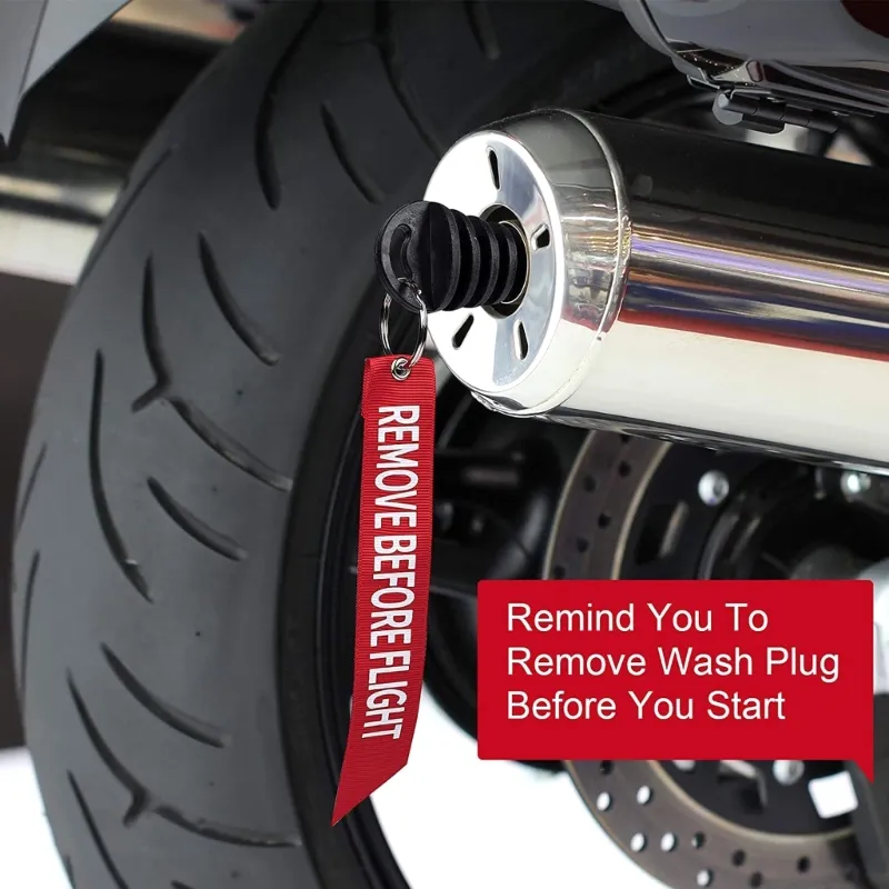 DHgate.com:Muffler Exhaust Wash Plug 0.6"-1.5" Wash Plug with Keychain ...