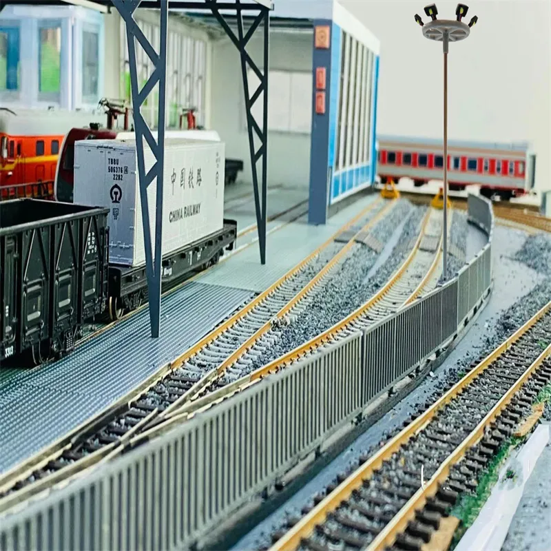 12V Christmas Lights HO Scale Street Lights Miniature Lamppost For ...