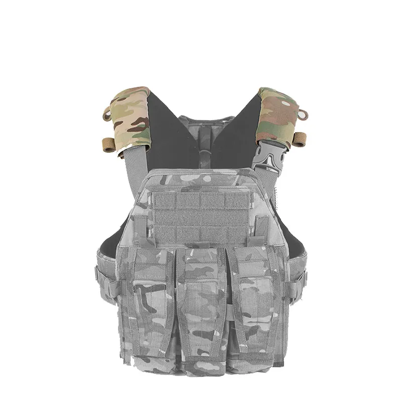 AVS Tactical running vest Plate Carrier Shoulder Pads Set - Multicam ...