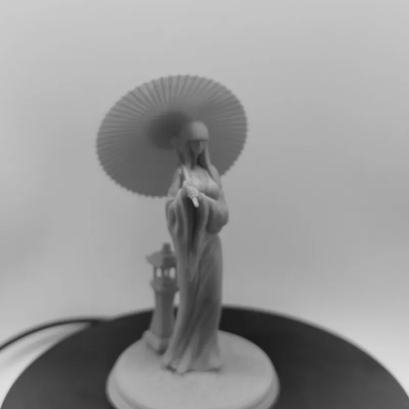 Mini Anime Figures: 1/24 Scale 90mm Unpainted Resin Figure Model Kit ...