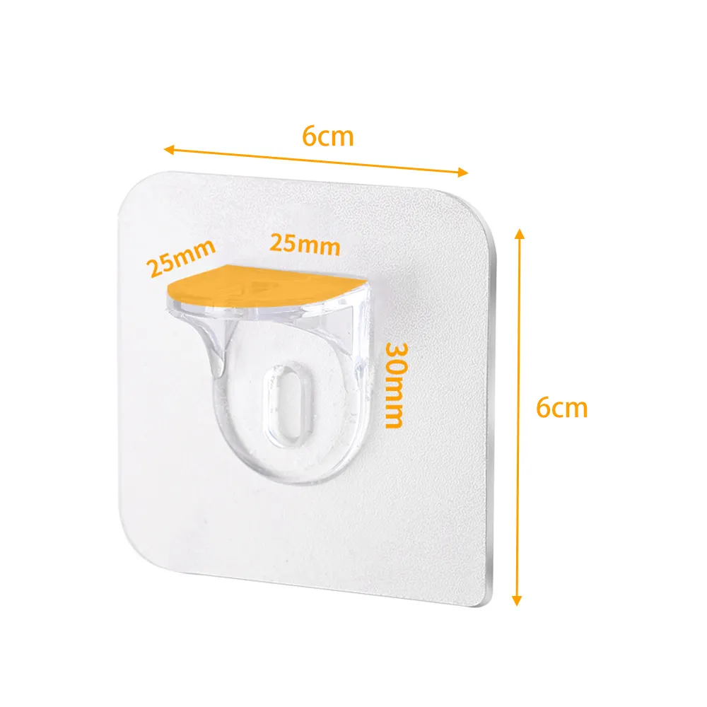 10/1 Pack Adhesive Shelf Pegs, Wall Hangers, Self-Stick Hooks, Closet ...