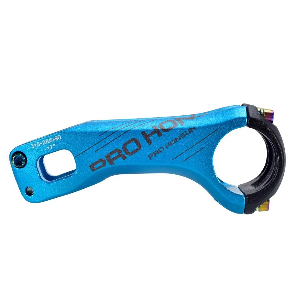 Pro Aluminum Alloy MTB Stem, -17 Degrees, 70/90mm Drop, Mountain Bike ...