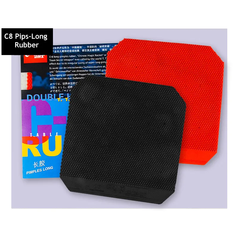 DHgate.com:DHS C7 & C8 Table Tennis Rubber Set - ITTF Approved Pips-Out ...
