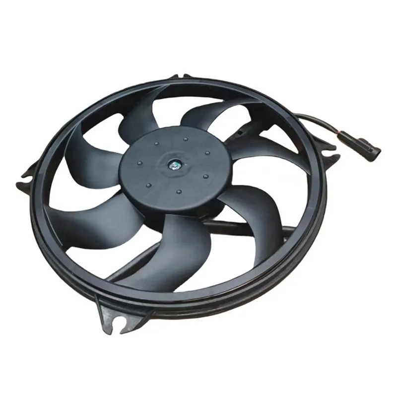 1253K2 Electric Cooling Radiator Fan Assembly For Peugeot 307 308 ...