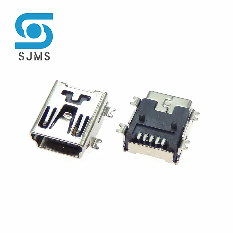 5/40-Pack Mini USB Female SMT 5-Pin Connector Port Socket Plug for ...