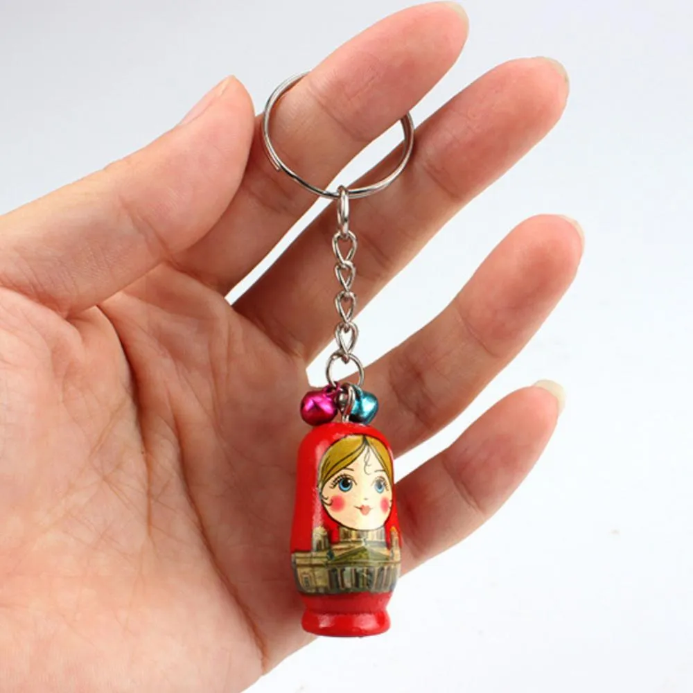 DHgate.com:Russian Nesting Dolls Keychain Set of 12, Wooden Babushka ...