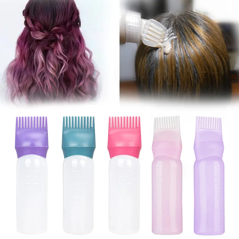 Refillable Plastic dirty blonde hair color Applicator with Comb - Hair ...
