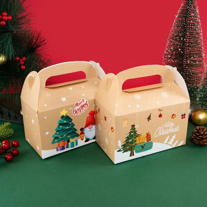DHgate.com:12Pcs Christmas Paper Candy Boxes for Santa Sled Party ...