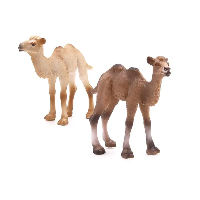 Realistic Camel Figurines - Single & Double-Humped Models for Kids ...