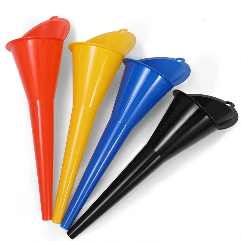 DHgate.com:4-Pack Anti-Splash Car Oil Funnel, Multicolor Plastic Long ...