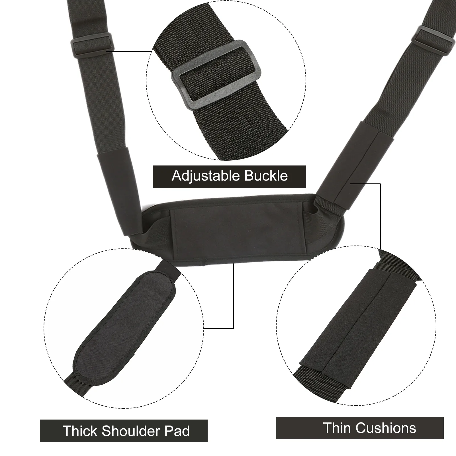 Adjustable Padded SUP Carrying Strap for Kayaks, Longboards, Surfboards ...