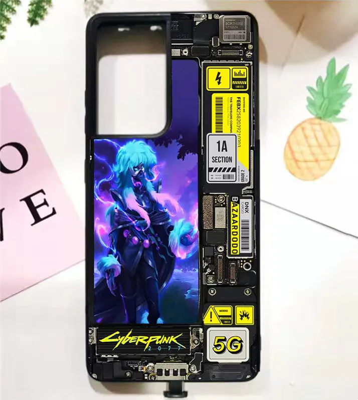 DHgate.com:Voice-Activated LED Neon Glass Phone Case for Motorola Moto ...