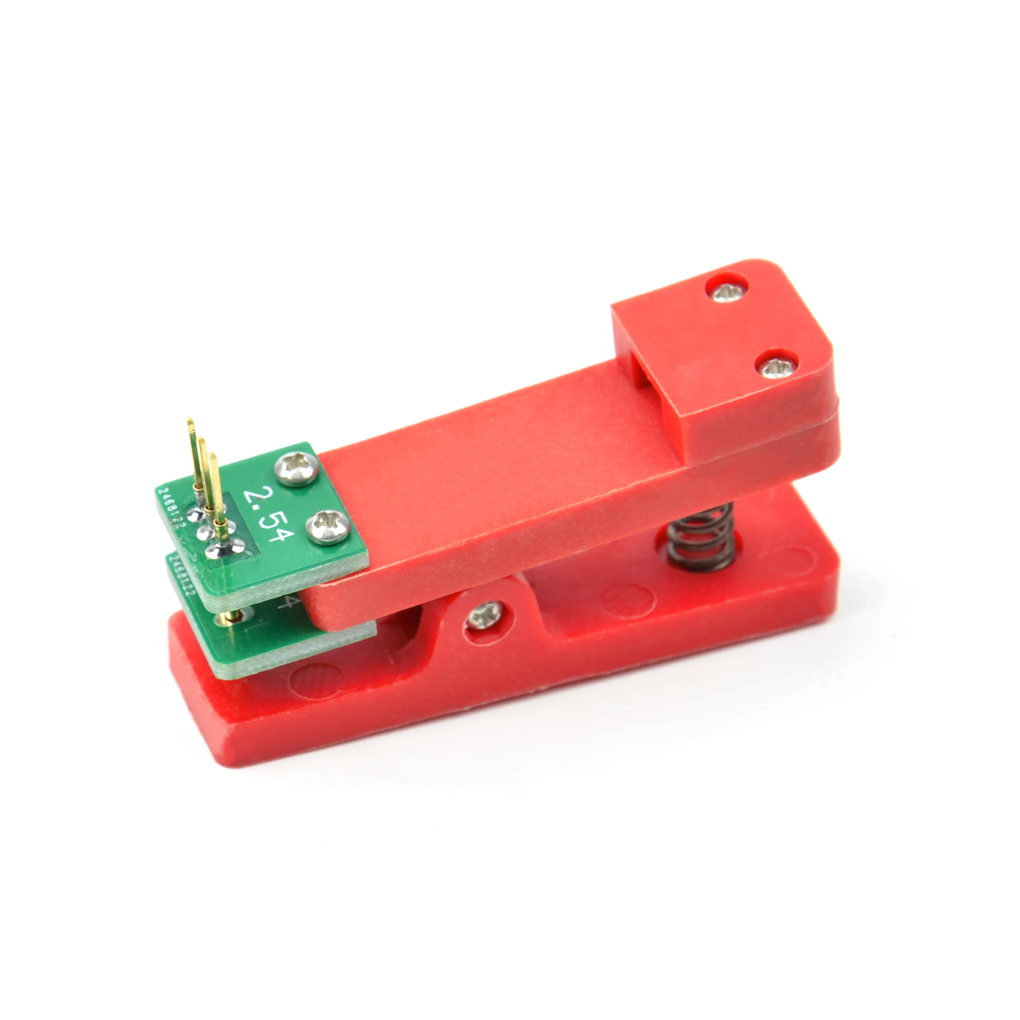 Premium 3Pin 2.54mm Single Row PCB pipe clamps stainless steel Fixture ...