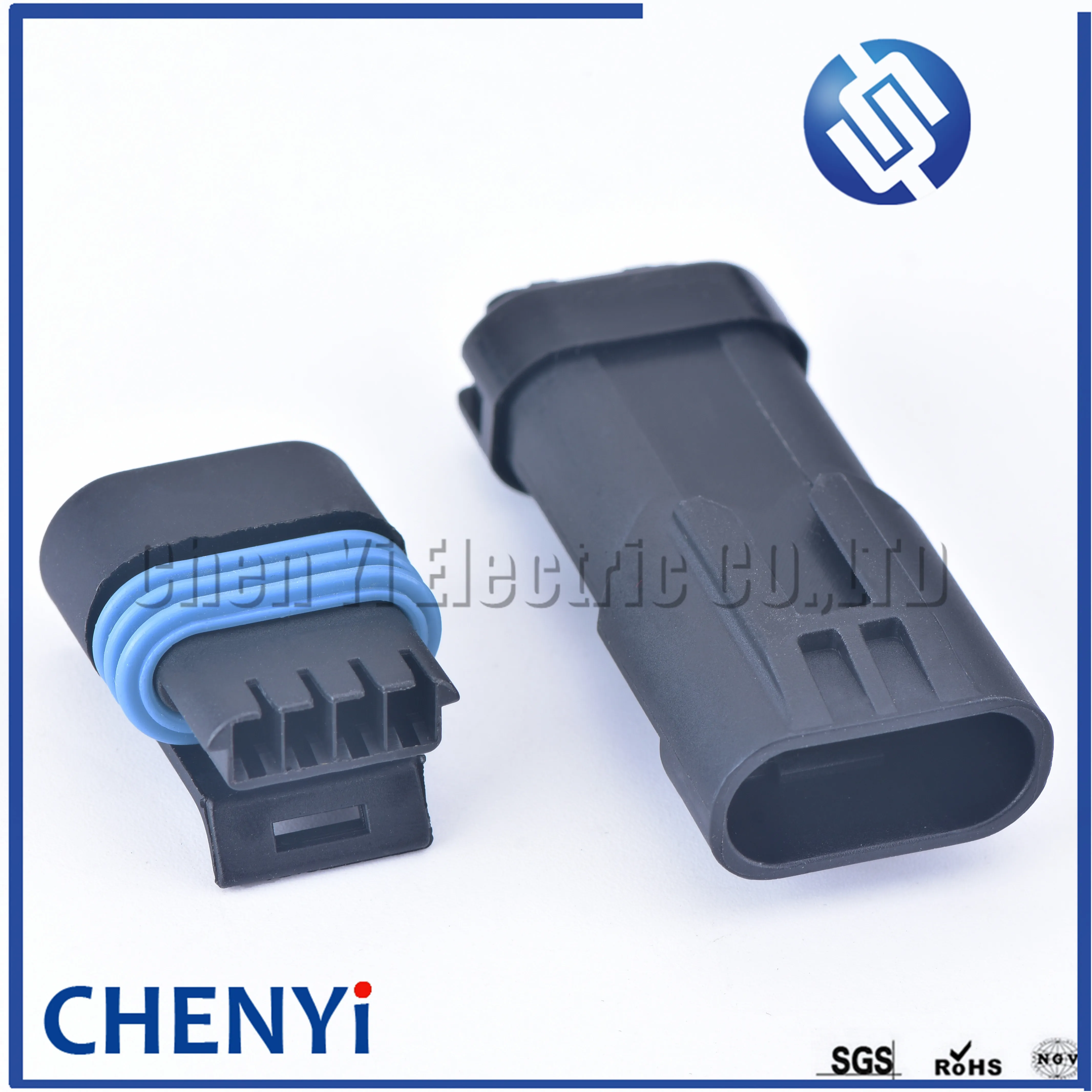 Wholesale Car Intake Pressure Sensor Connector Set Of 4 Pin Male/Female ...