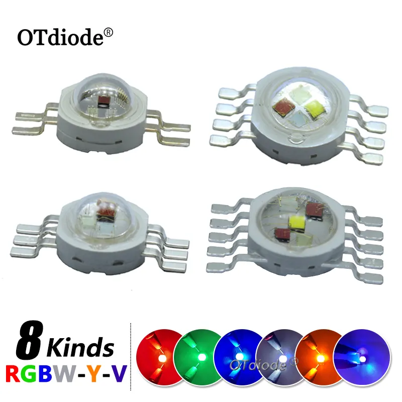 DHgate.com:3W-18W RGB/RGBW/RGBWW/RGBWY/RGBWYV LED COB Chips, Multicolor ...