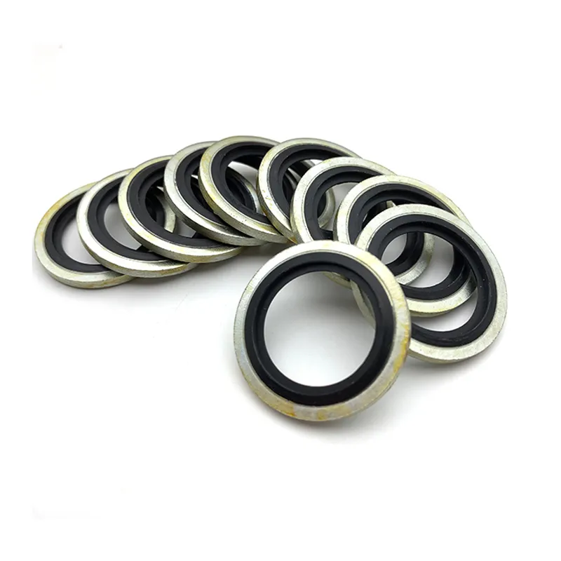 Bonded sealing washer Set for Metal Rubber Oil Drain Plug Gasket ...