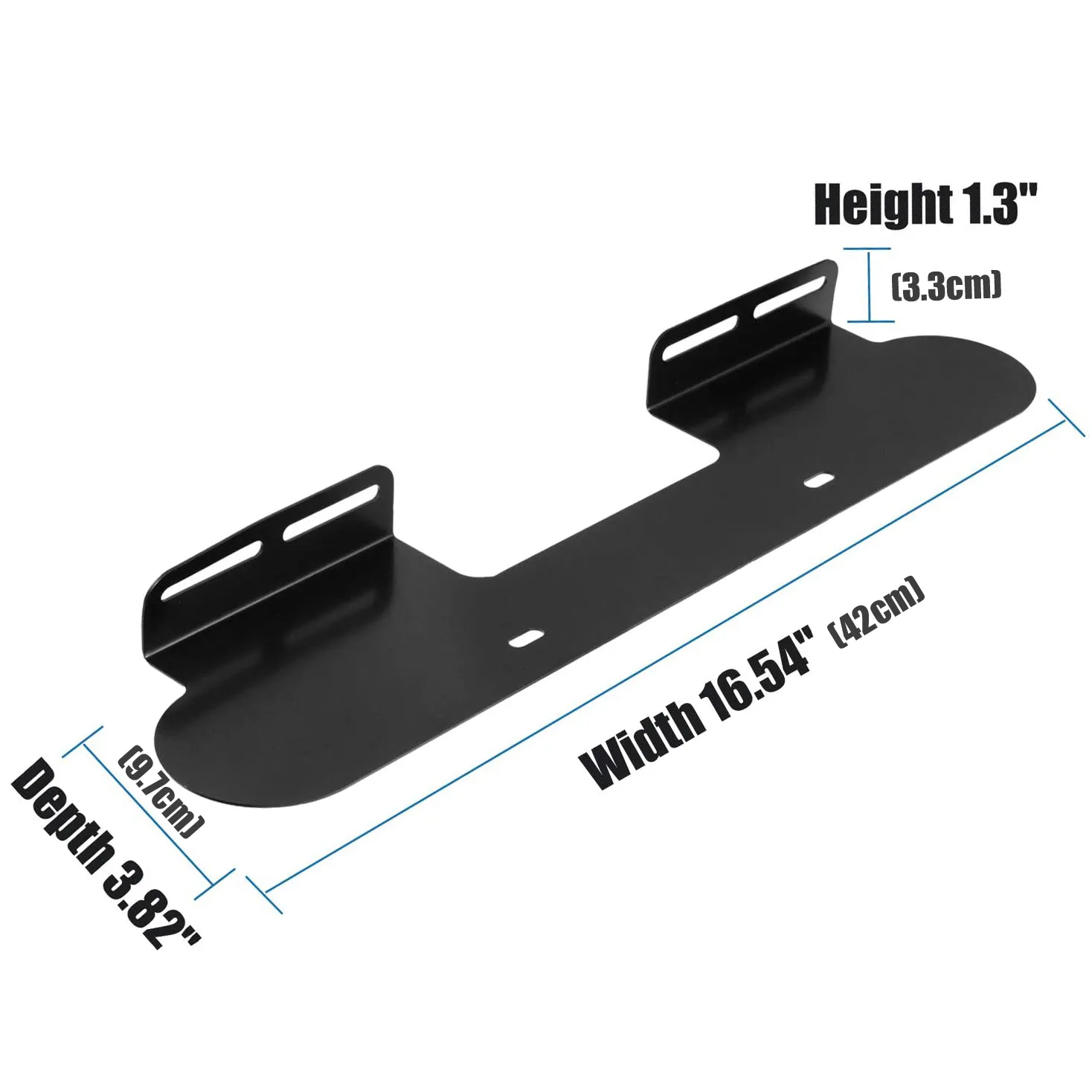 Soundbar Wall Mount Bracket Kit Universal Compatibility, Sturdy Steel ...
