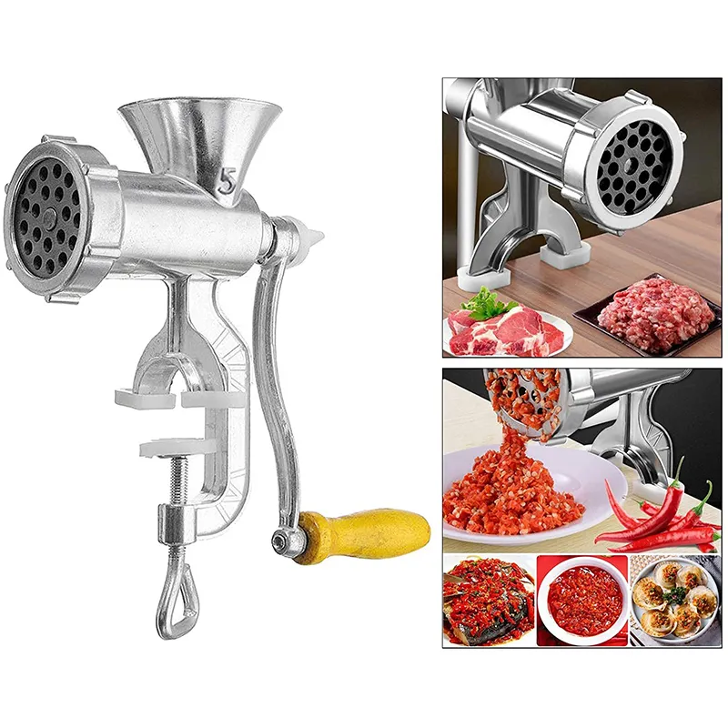 Aluminum Alloy Manual Meat grinder site and Sausage Stuffer ...