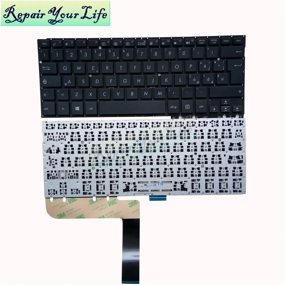 ASUS Q302 Q302LA Keyboard | IT BE GR Layout | German Italian Belgium ...