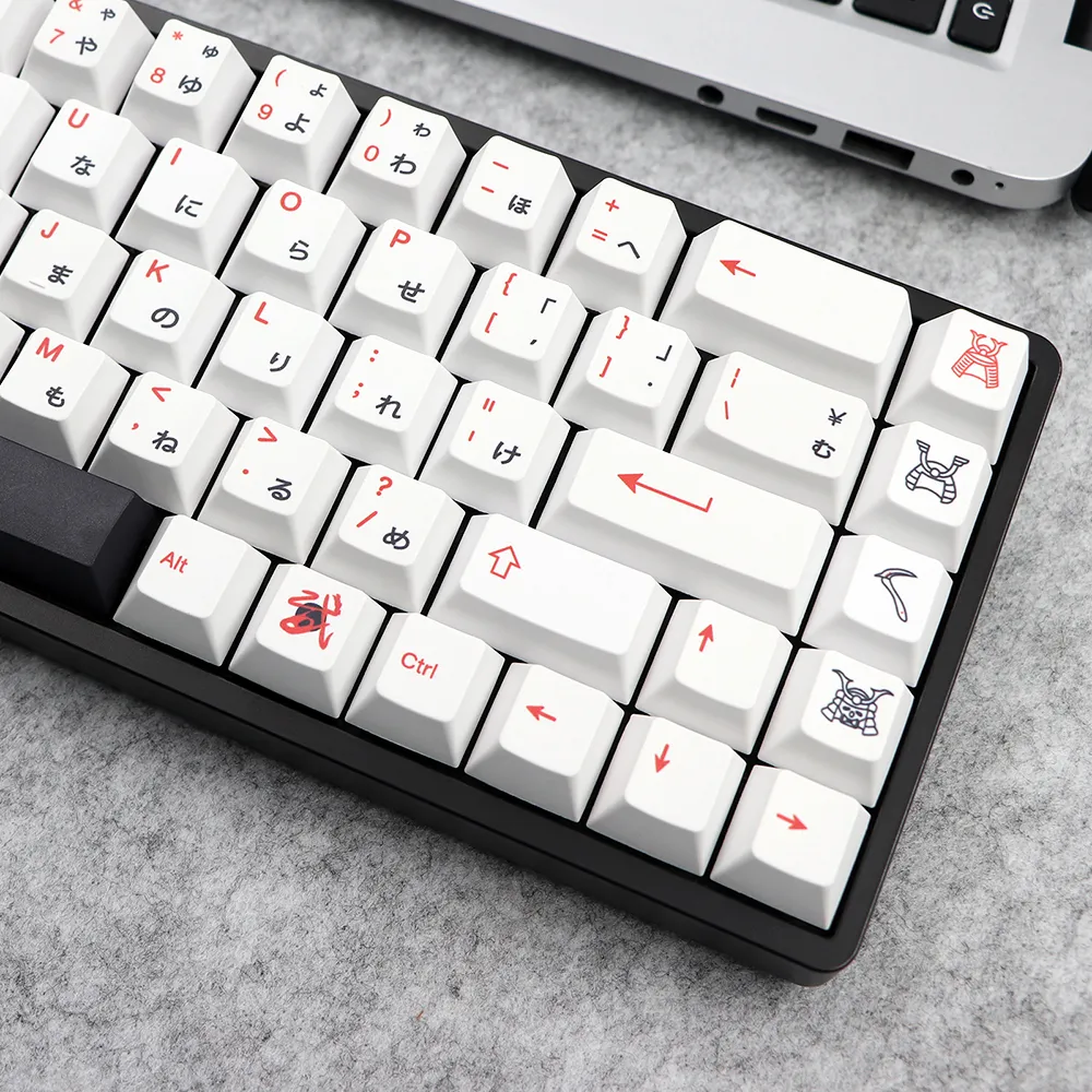 GMK Bushido Cherry Profile Dye Subb mechanical...