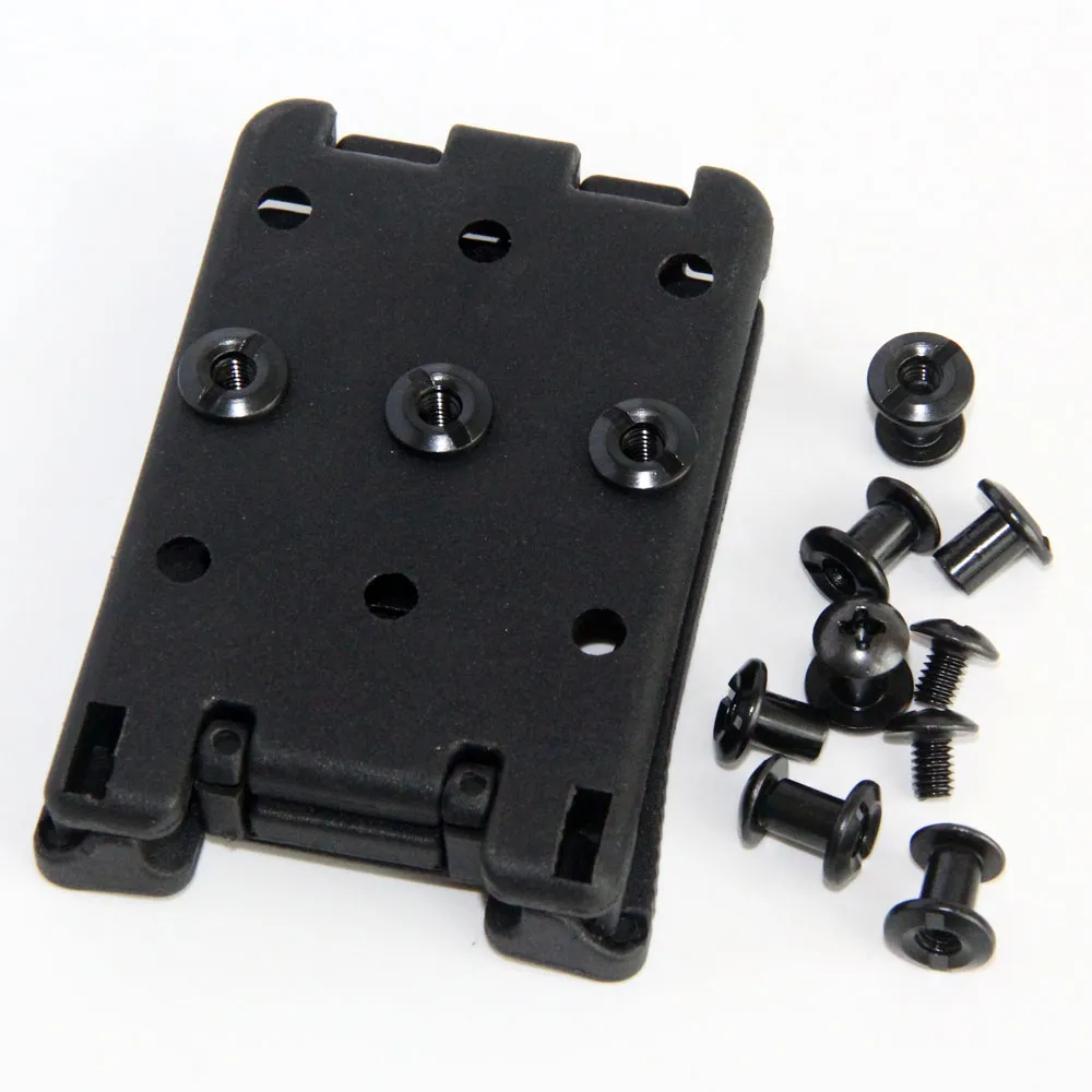 Black Tactical Chicago Small Black Screws With Slotted Posts And Cross ...