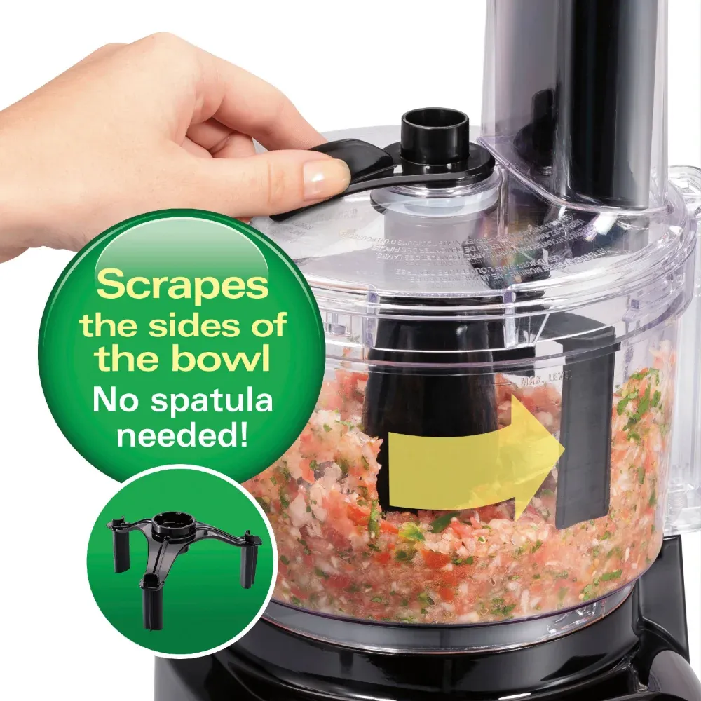 DHgate.com:2024 Electric Food Processor Bowl Scraper | 8-Cup Chopper ...